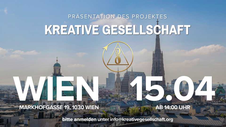 Lokale Präsentation des Projektes Kreative Gesellschaft